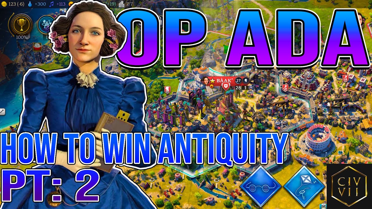 Civilization 7 - Pt. 2 - How to Win Antiquity & Dominate Deity Ada ...