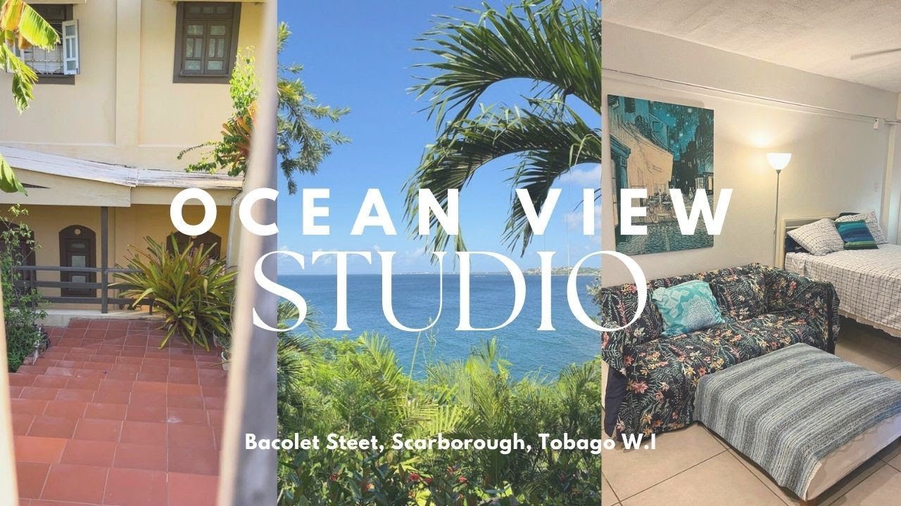 Escape to Tobago's Coastal Haven! | The Ocean View Studio Review. - YouTube