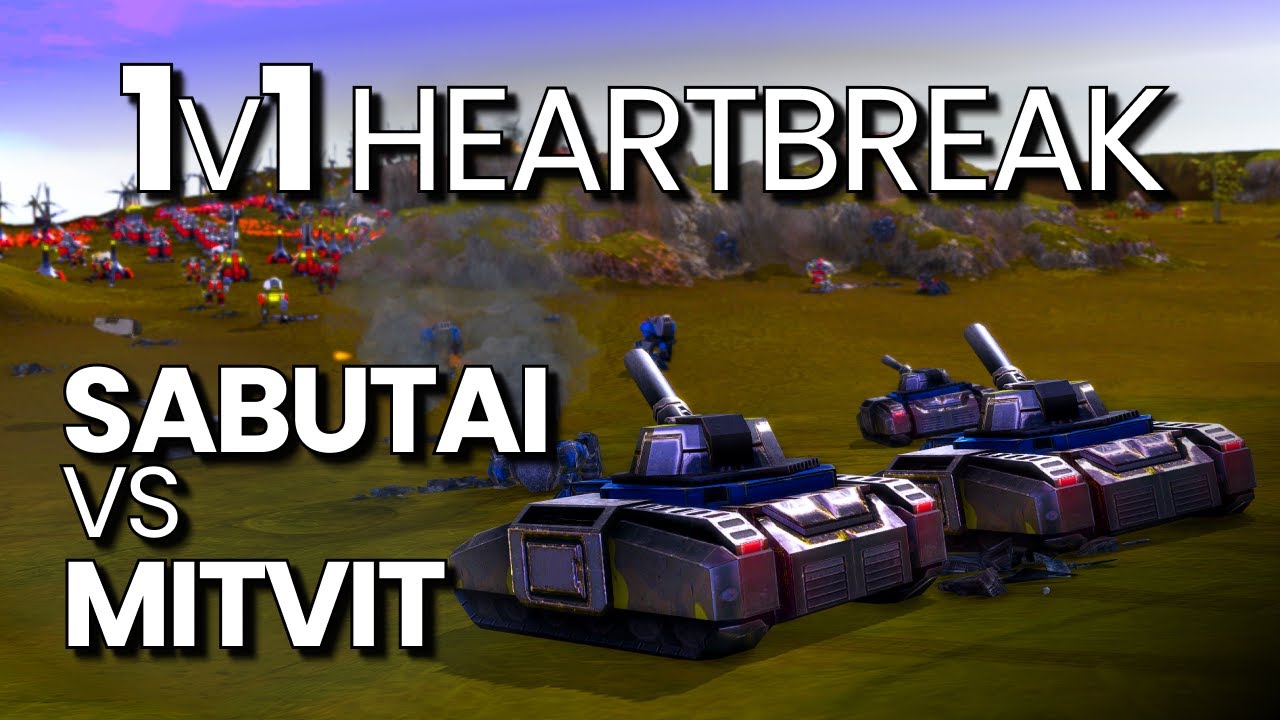 Sabutai vs Mitvit - Beyond All Reason 1v1 PVP Cast - YouTube