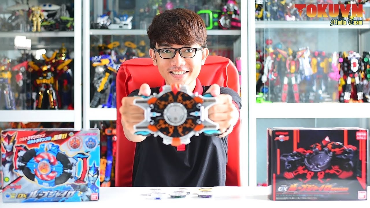 [TMT][951] Giới thiệu DX R/B Gyro Mitsurugi Saki Model! Ultraman R/B ...