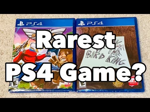 Unboxing One Of The Rarest PS4 Games! - Revenge Of The Bird King - YouTube