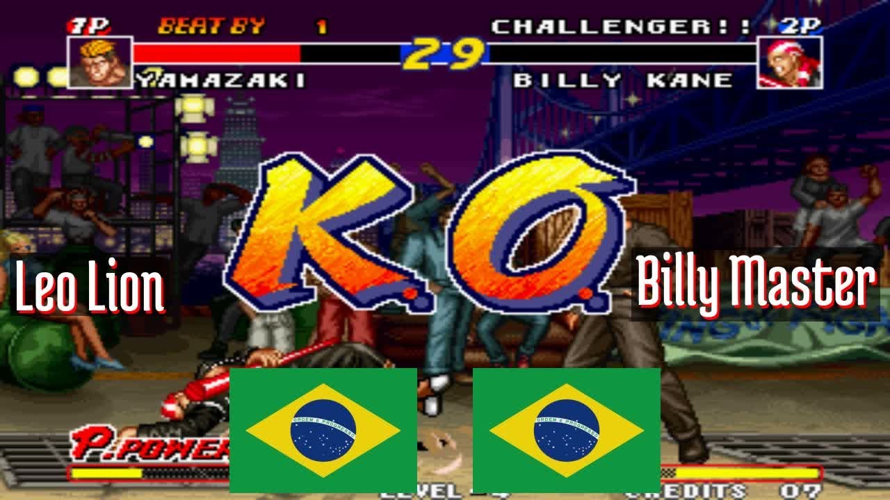 @rbff1: Leo Lion (BR) vs Billy Master (BR) [Real Bout Fatal Fury rbff ...