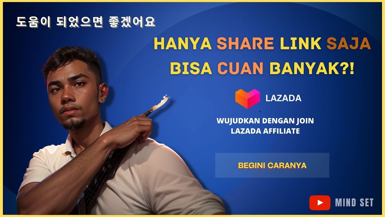 TIPS TUTORIAL CARA DAFTAR PROGRAM LAZADA AFFILIATE - YouTube