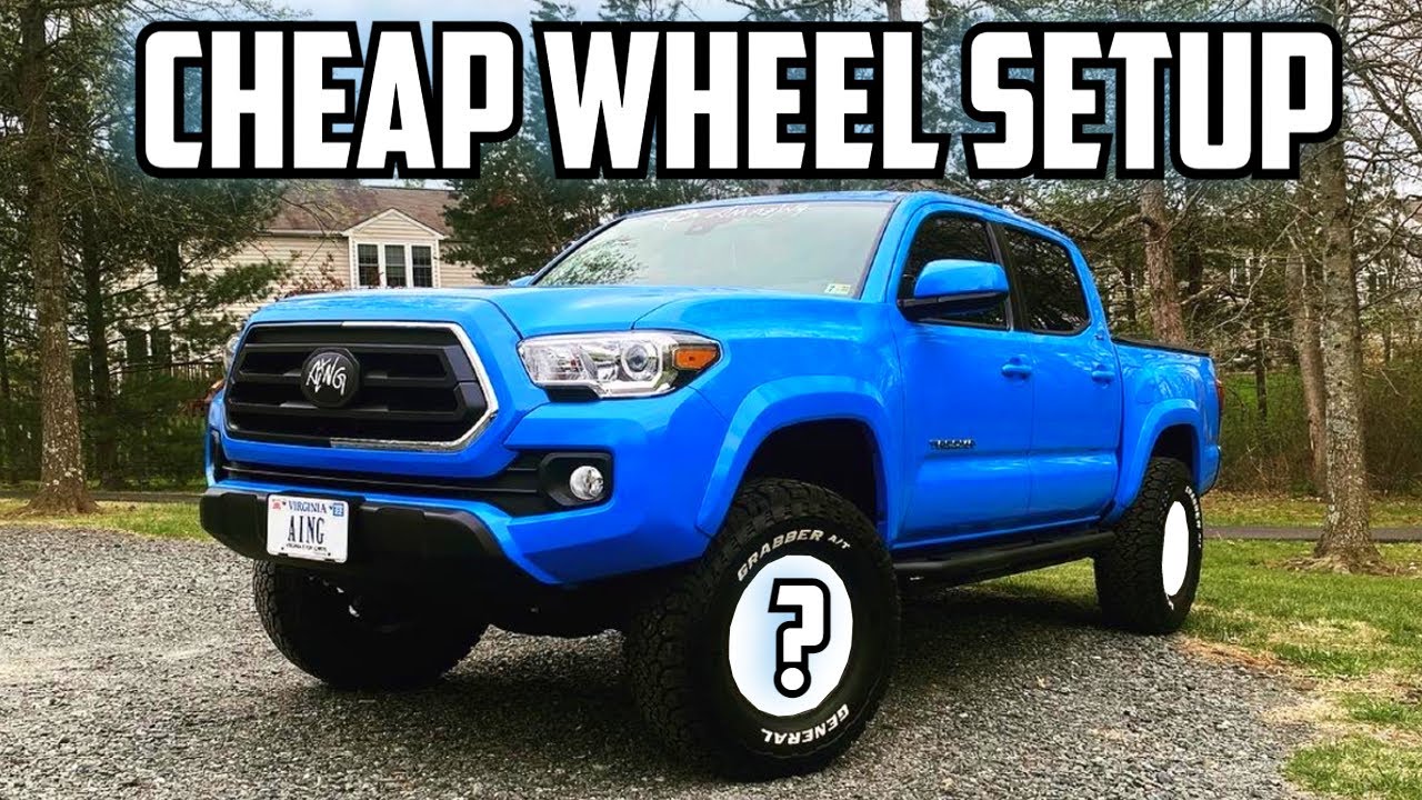 CHEAP WHEEL SETUP FOR YOUR TACOMA! Pro Comp 69 Series Wheel - YouTube