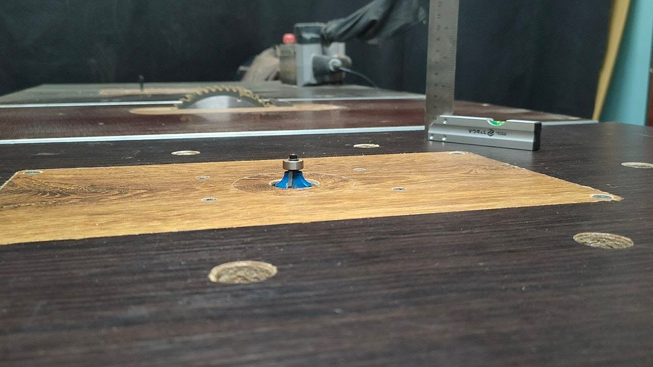 Make a Router Table 2 in 1 / DIY Mini Router Table with Lift ...