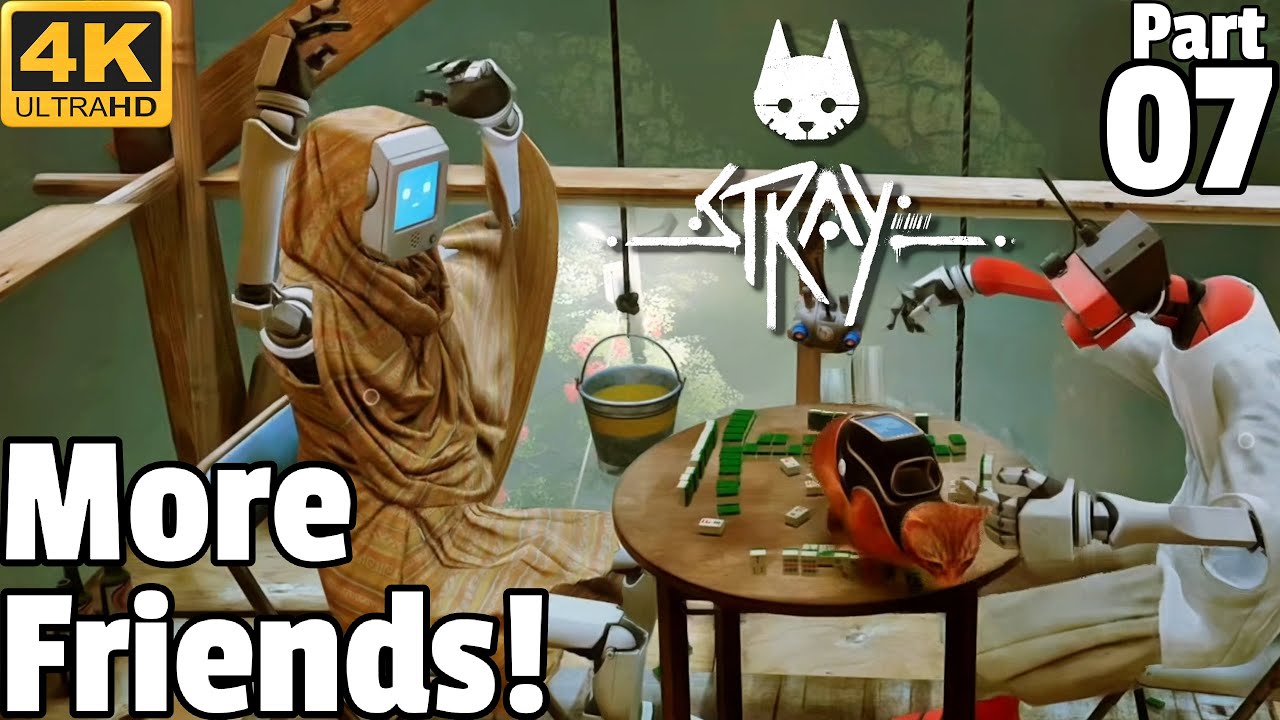 Stray! 🐈 | 07 Big Tree House! | Let's Play Full Walkthrough #Stray # ...