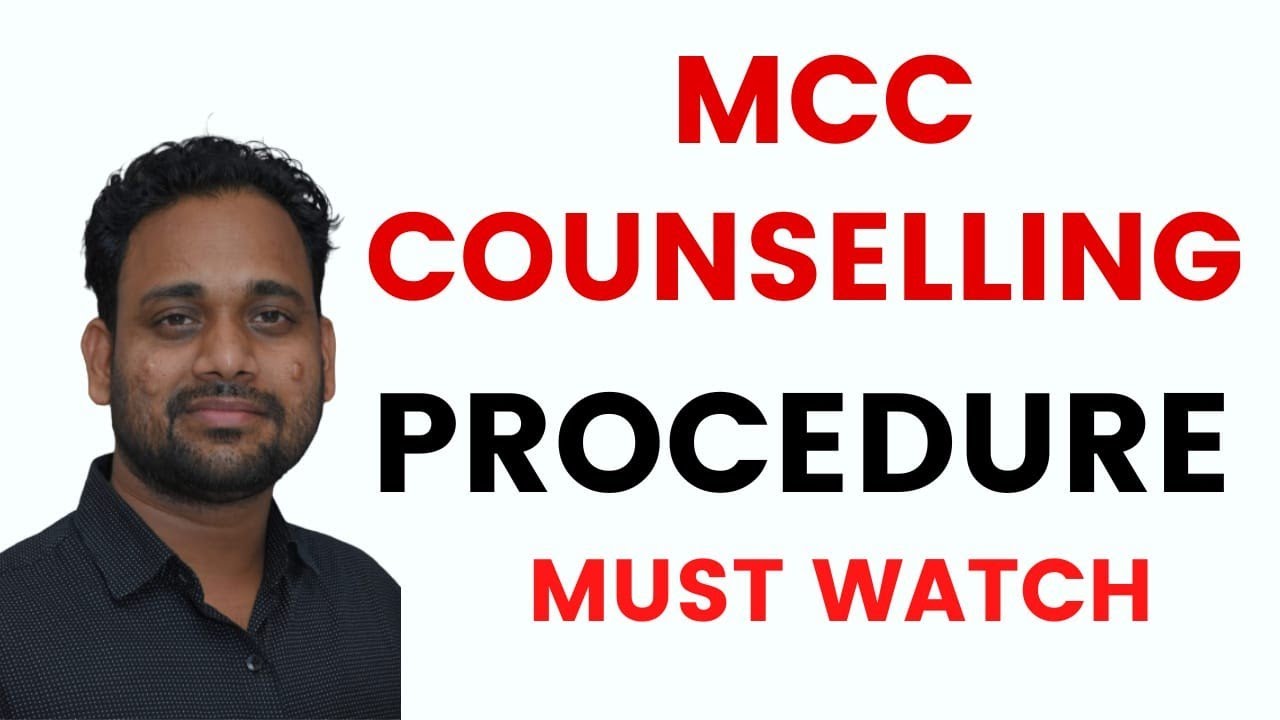 MCC NEET UG COUNSELLING | FULL PROCEDURE EXPLAINED |MBBS |BDS |BSc ...