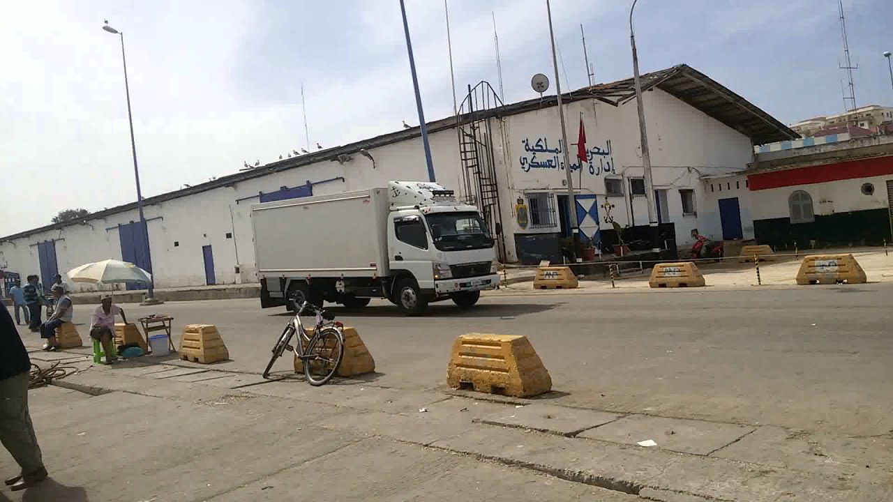 Larache port - YouTube