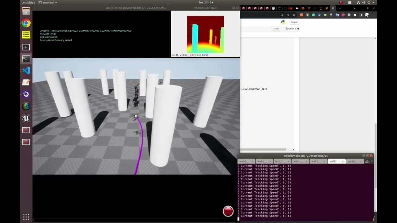 Learning-Based NMPC for Agile Navigation and Obstacle Avoidance in Unstructured Environments ...