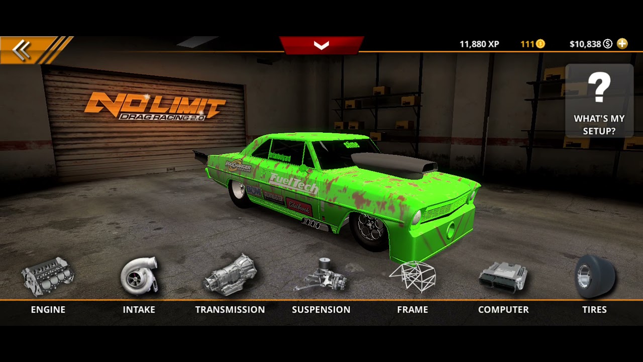 Procharged Big Block Nova Set Up - YouTube