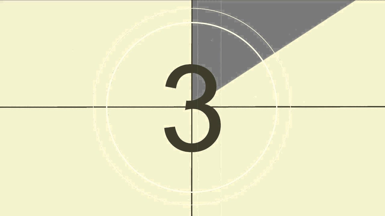 Old movie countdown sound effect - YouTube - YouTube
