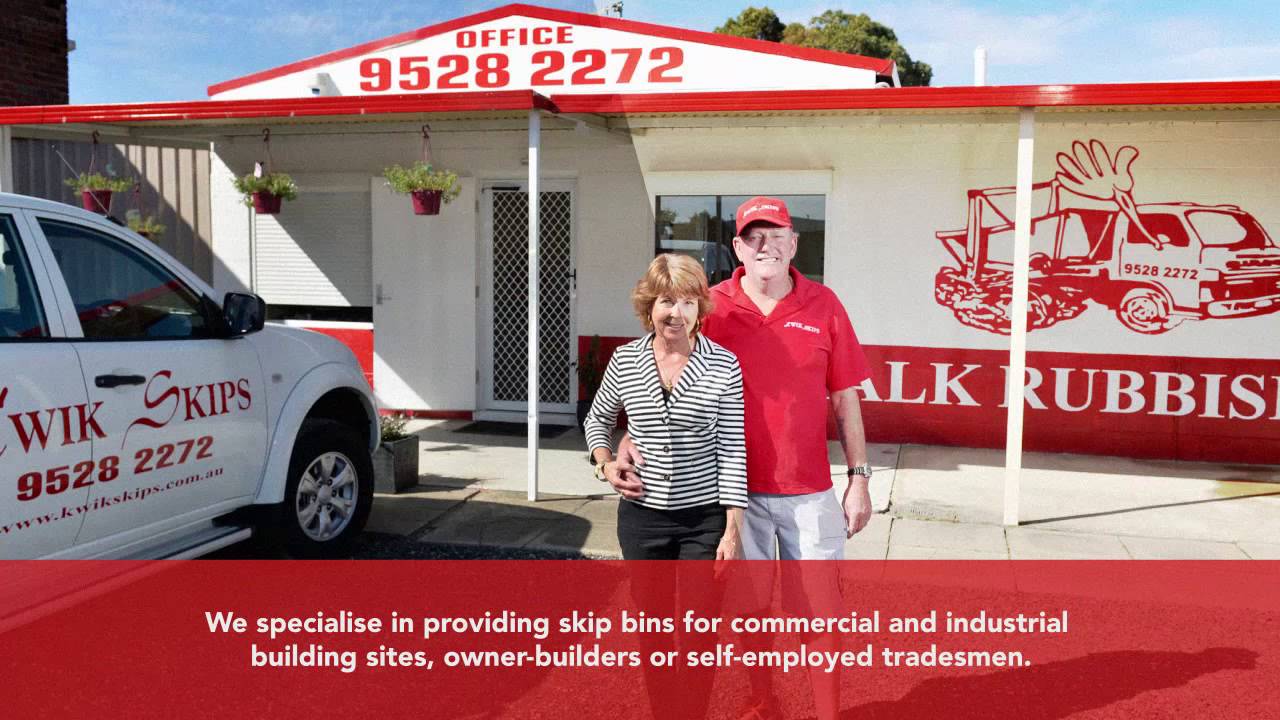 Kwik Skips | Wide Range of Skip Bins - YouTube