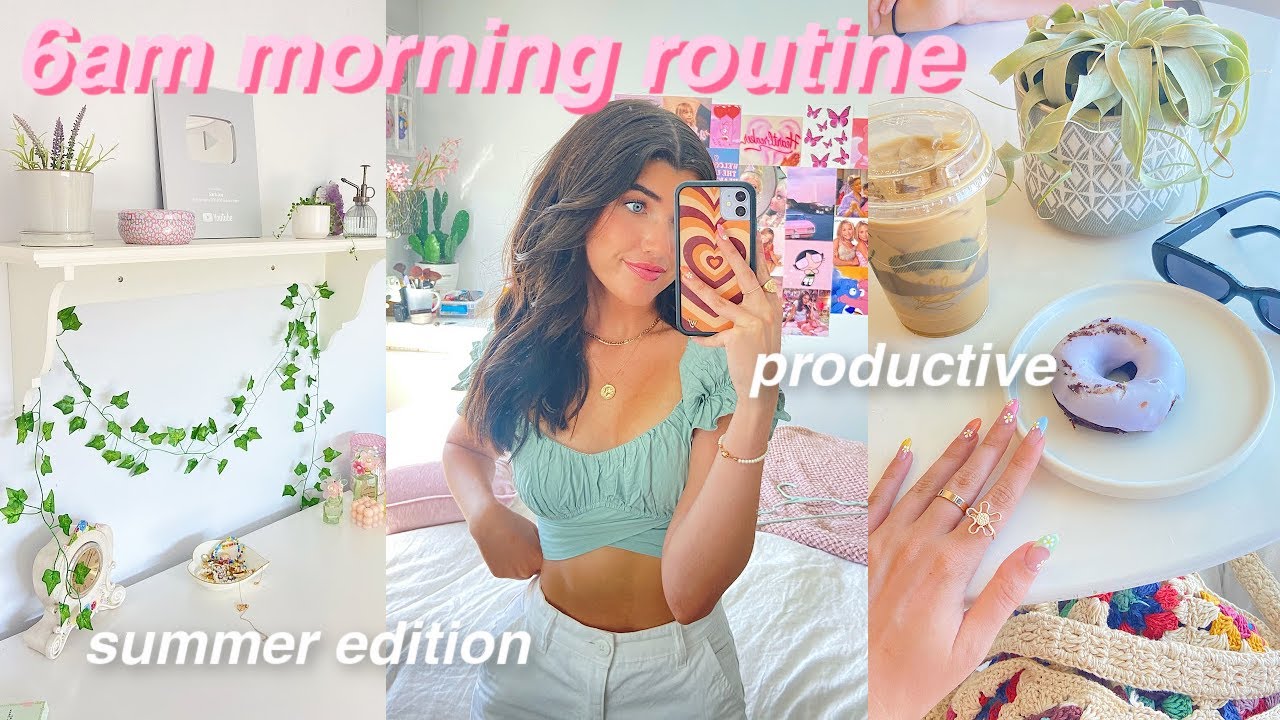 SUMMER MORNING ROUTINE 2021 - YouTube
