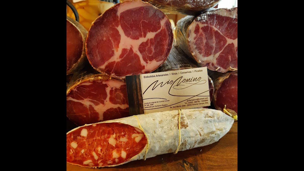 PICADA DE SALAME Y QUESO / PICADAS PARA FIESTAS / MINCED SALAMI AND ...