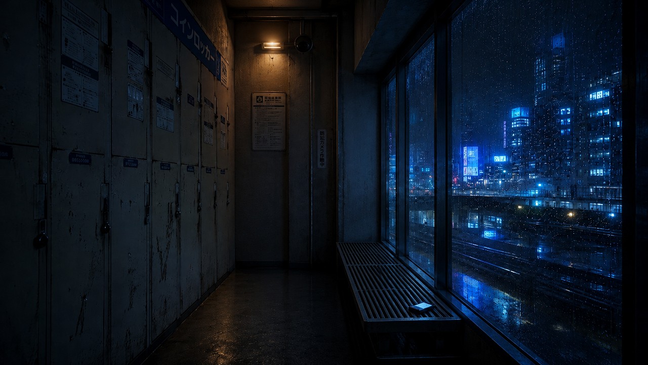Rainy Urban Lo-fi for Focus and Late-Night Calm | Coin Locker Gap ...