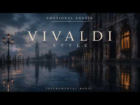 Vivaldi'den Esinlenilmiş Duygusal Adagio 🎻 Rahatlama ve Stres Atma için Viyolonsel, Piyano ve...
