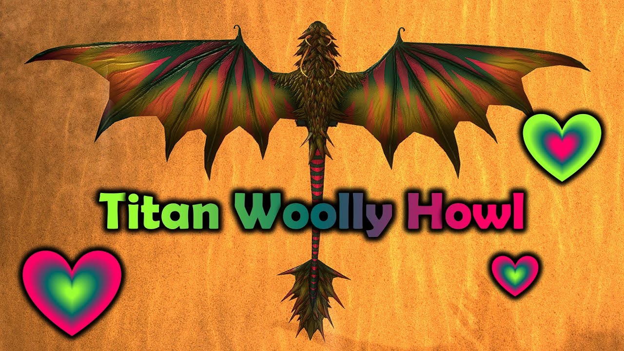 The Titan Woolly Howl - School of Dragons - YouTube