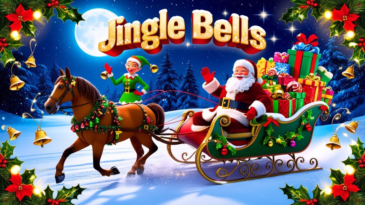 CHRISTMAS MAGIC for KIDS with Jingle Bells! - YouTube