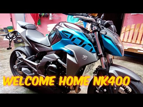 Picked up my new bike / My new NK400 /CFMOTO - YouTube