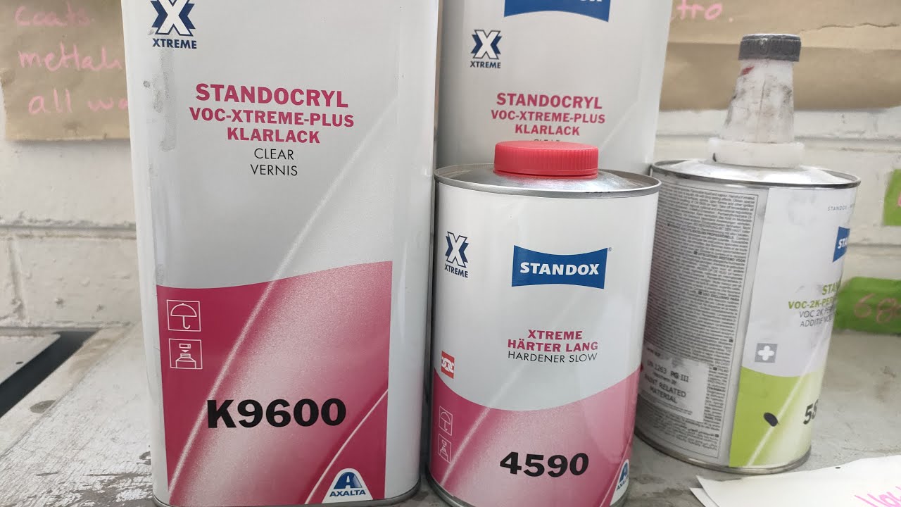 Standox Xtreme Clear Review, K9600 Air-Dry Clear - YouTube