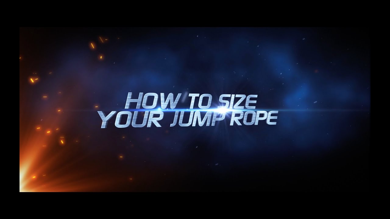 JumpNrope Quick Tips - How to Size Your Jump Rope - YouTube