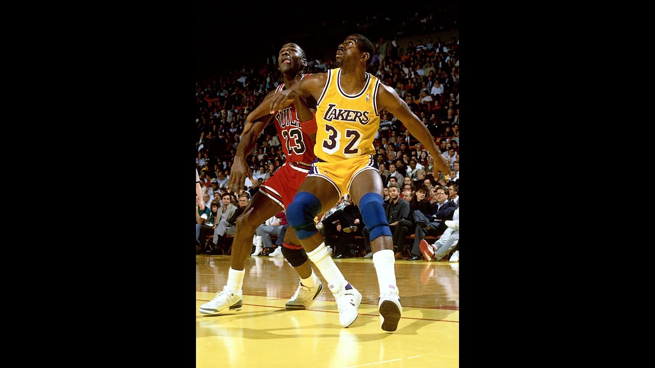 L A Lakers @ Chicago Bulls (February 19, 1985) - YouTube