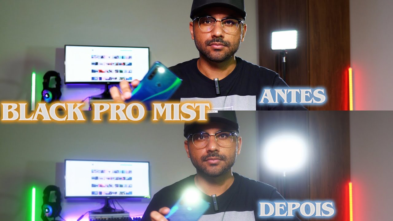 Black Pro Mist 1/4 K&F Concept (Black Diffusion) Filtro melhor Custo ...