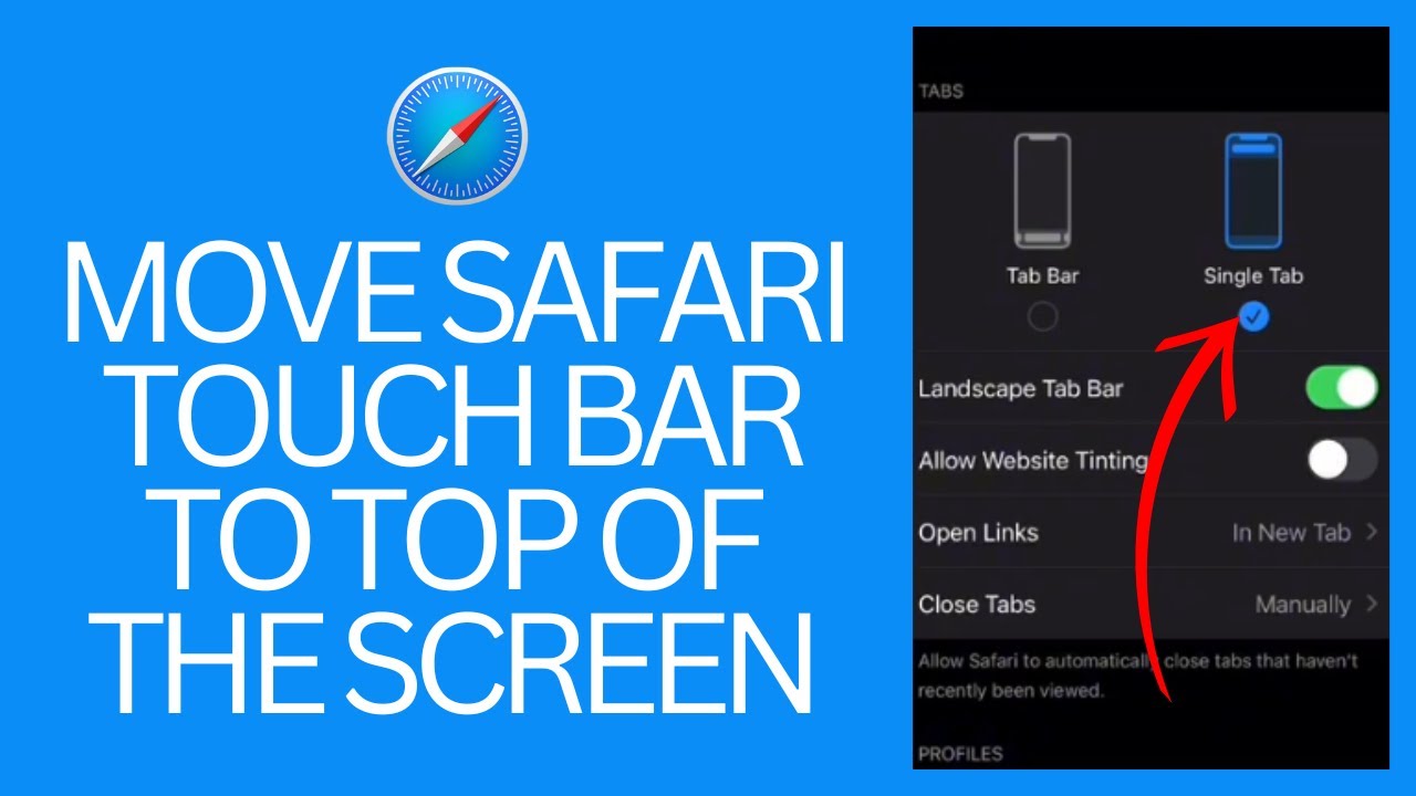 How to Move Safari Touch Bar to Top of Screen 2024 | Safari Touch Bar ...