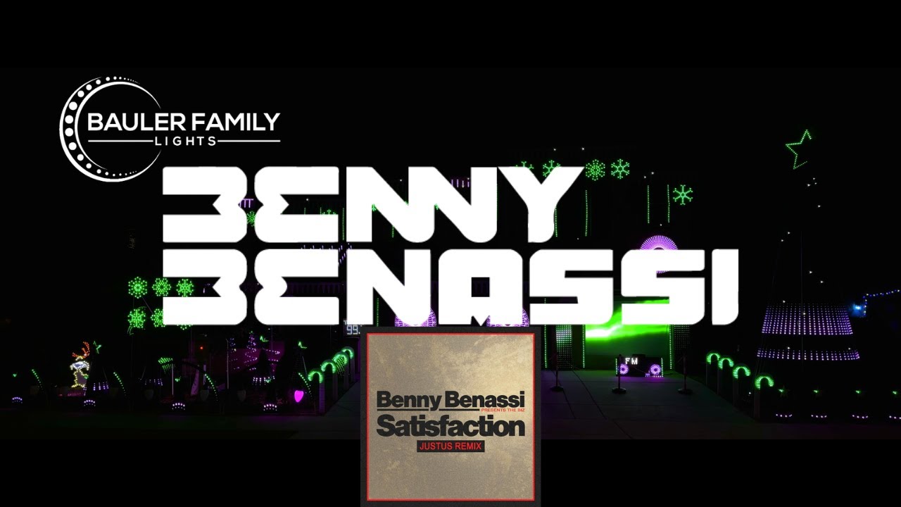 Benny Benassi - Satisfaction (Just_Us Remix) - Light Show Sequence [2024]