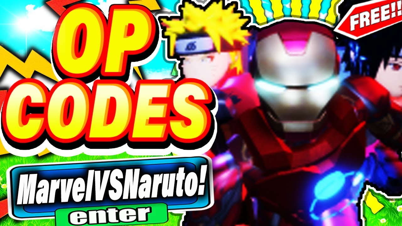 ALL NEW *SECRET* CODES IN ROBLOX MARVEL VS NARUTO (roblox marvel vs ...