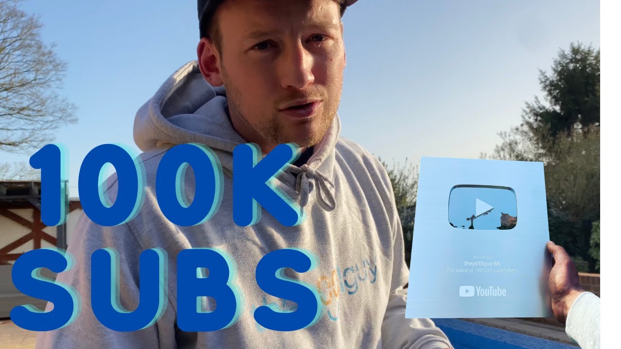 Opening my 100k subscriber award - YouTube