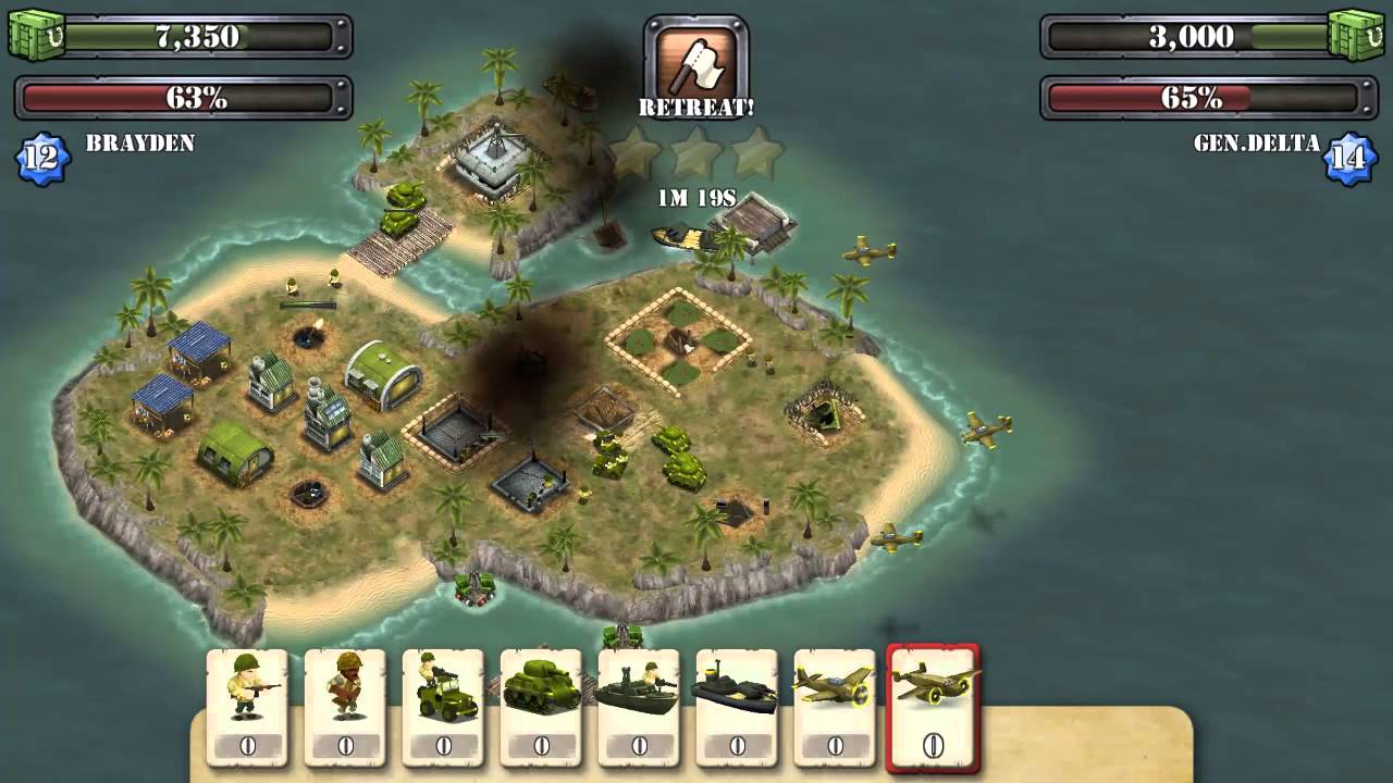 [Battle Islands] Base Attack #2 - YouTube