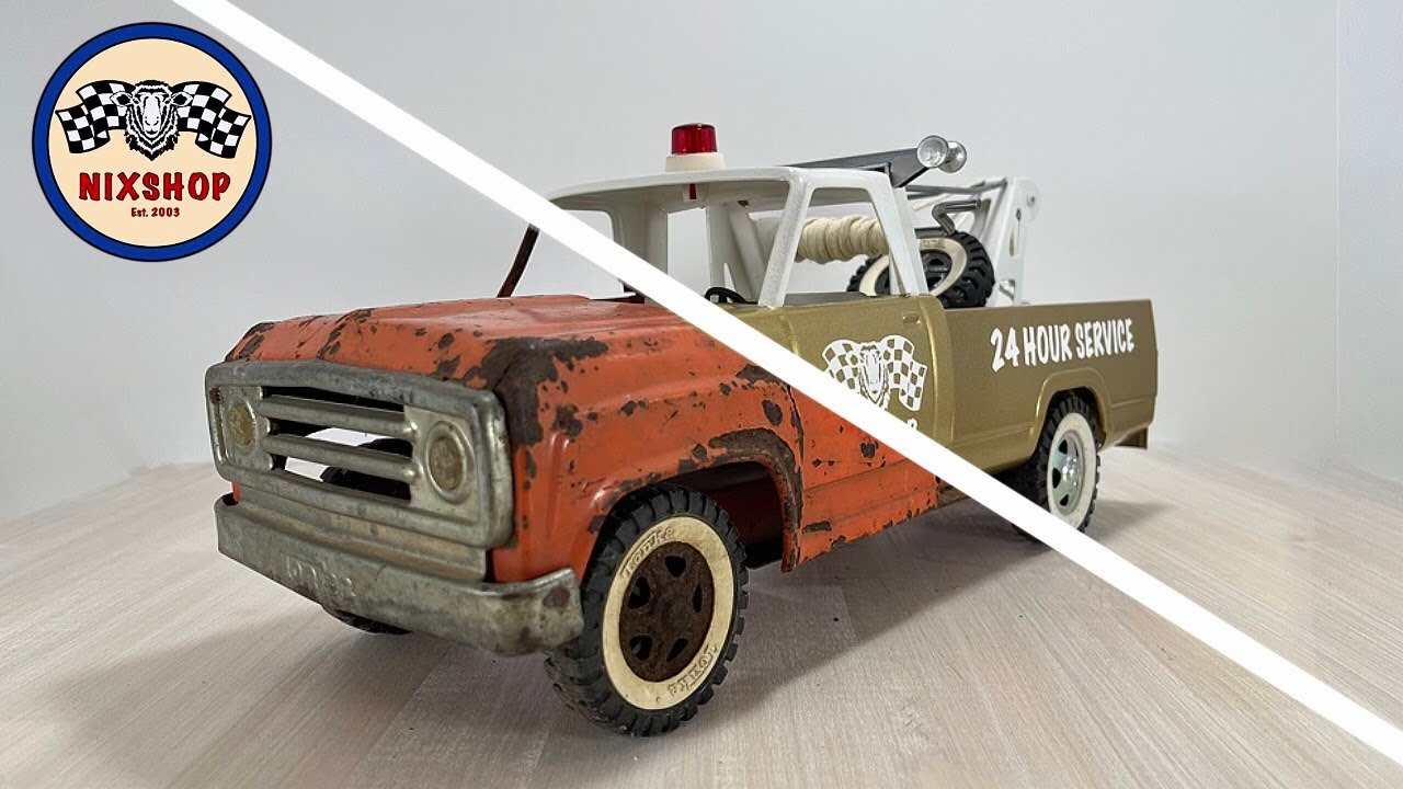 1971 Tonka Wrecker "Custom Shop Truck Revival" - YouTube