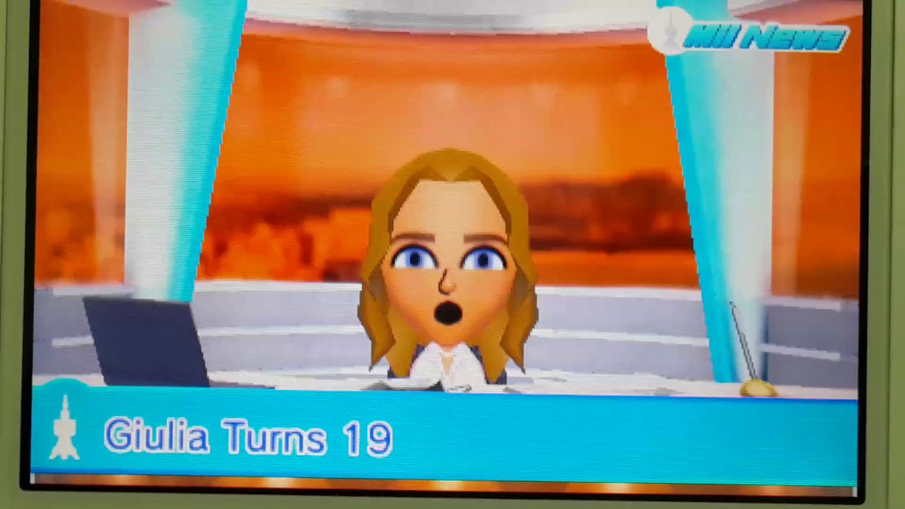 Tomodachi Life - Mii News - Giulia Turns 19 - YouTube