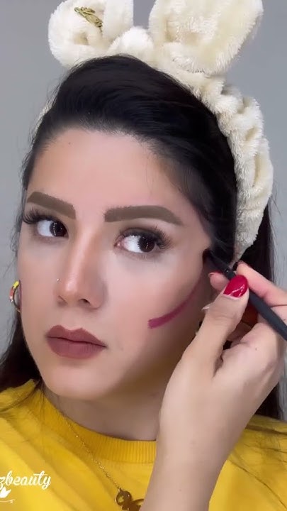رژ گونه زدن با رژگونه زدن فرم صورتت و تغییر بده Makeup بیوتی Hairstyle Fashion ارایش Youtube