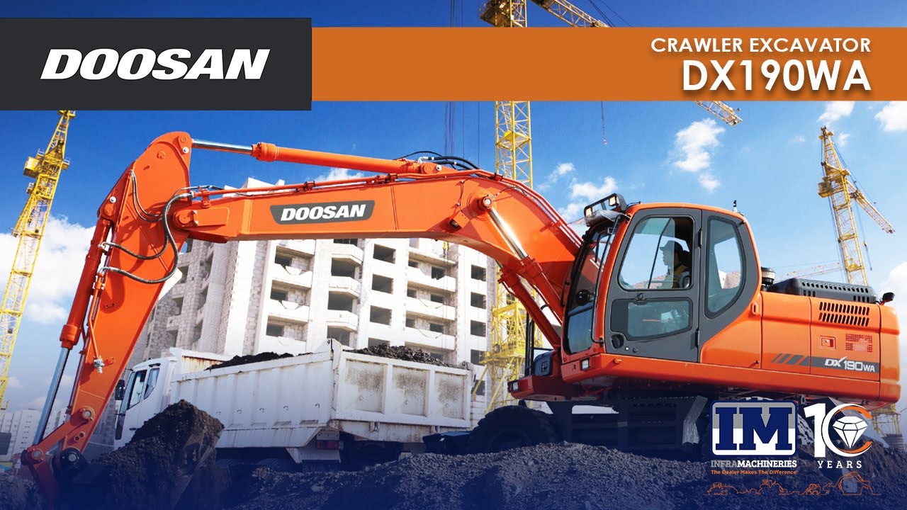 Doosan DX190WA - YouTube