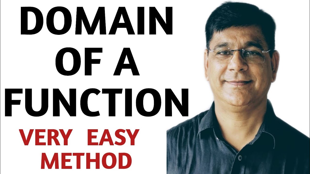 Class 11 Relations And Functions 8 Domain Of A Function Very Easy Method Youtube