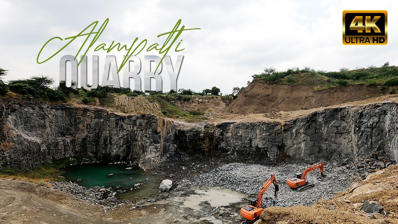 Stone Quarry at Alampatti, Madurai மதுரை ஆலம்பட்டியில் கல் குவாரி - YouTube