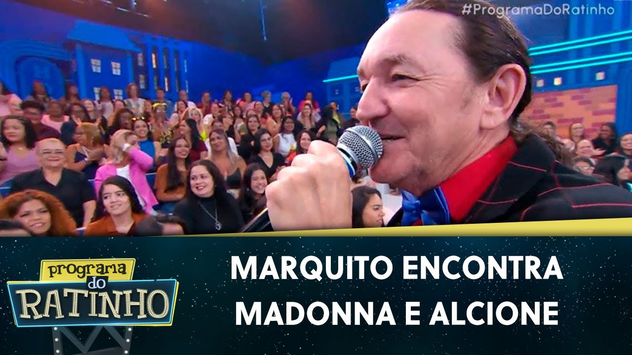 Marquito encontra grandes personalidades | Programa do Ratinho (07/09 ...