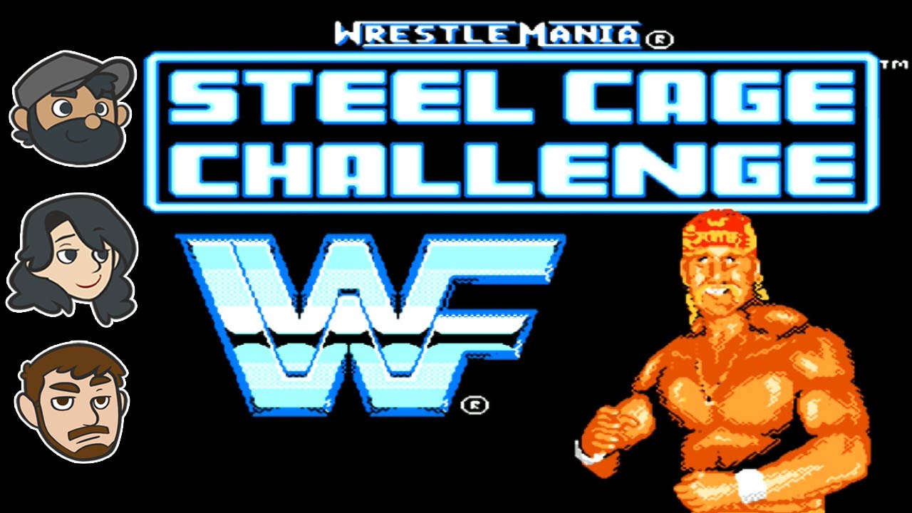 WWF Wrestlemania Steel Cage Challenge - Come to Uncle Randy! - YouTube
