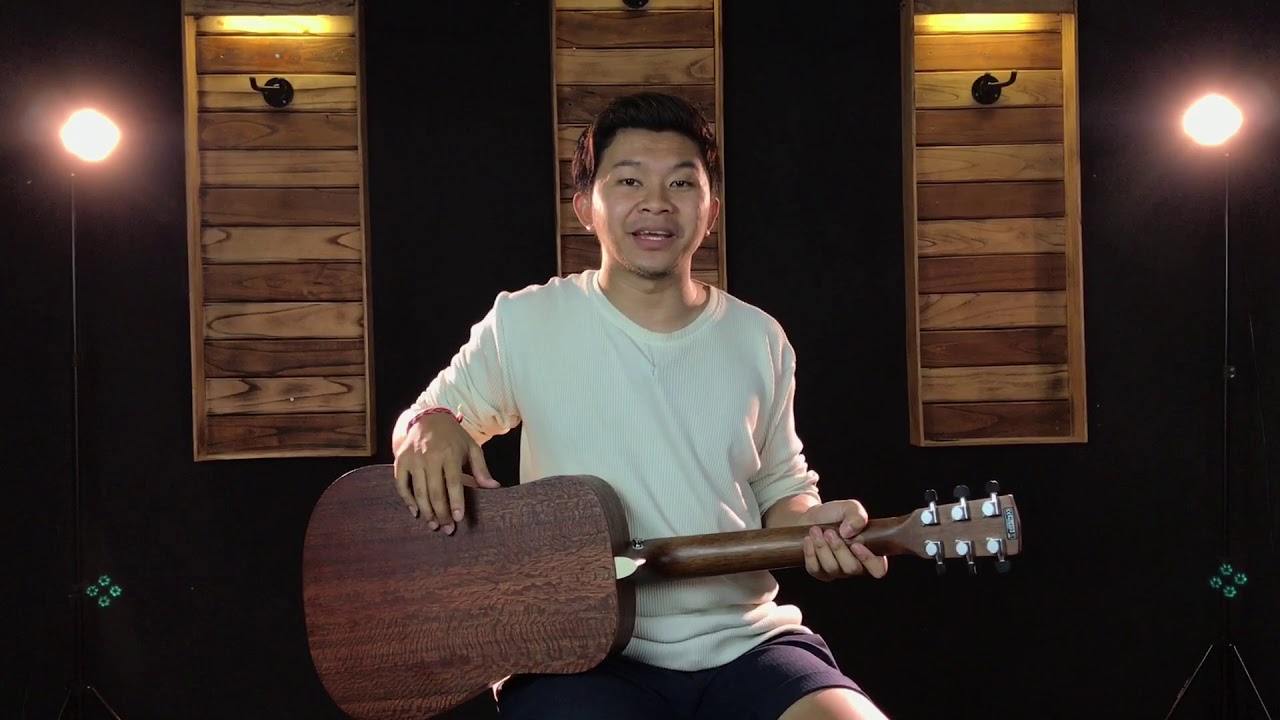 Gitar Cort Earth Mini F Adirondack - YouTube