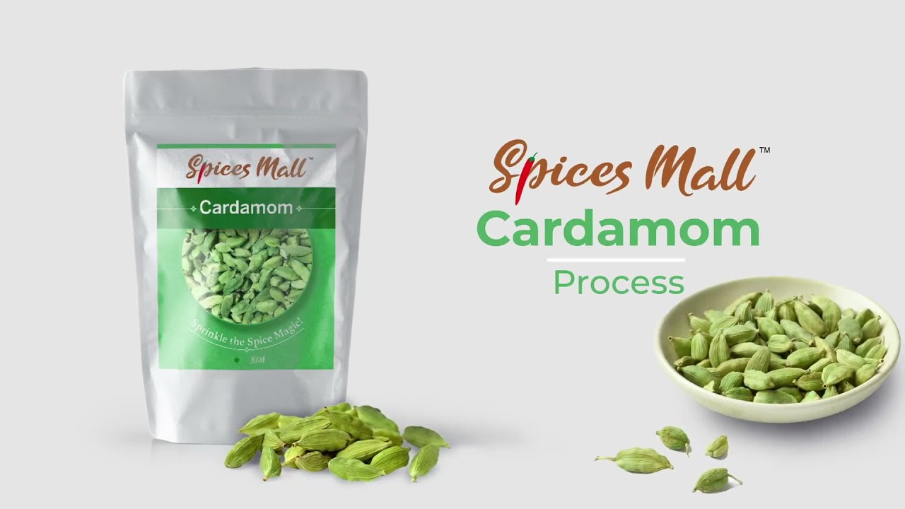 How cardamom is processed| Cardamom Grading process #Greencardamom # ...