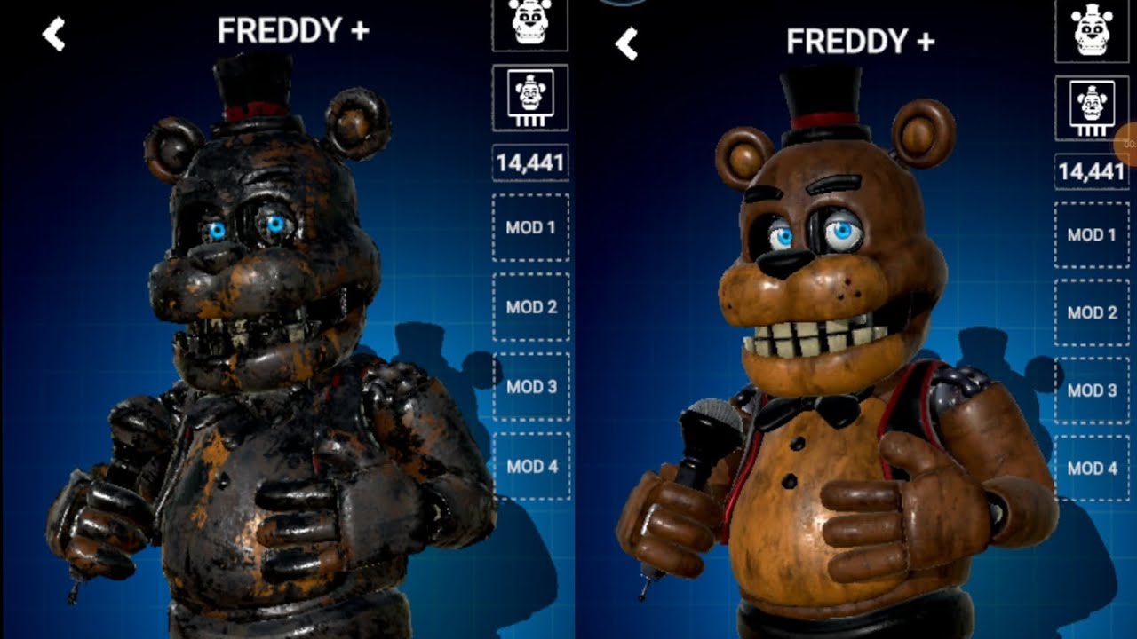 (Forsaken ar) Freddy+ workshop animation 1%100%(Fnaf ar Mod) - YouTube