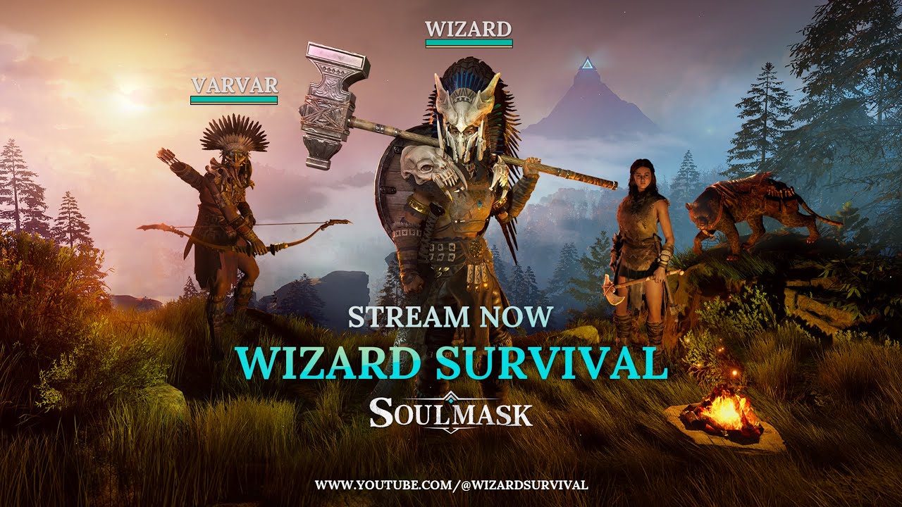 Soulmask Betatesting Часть11 Wilderness Mask. Ищем Маску природы - YouTube