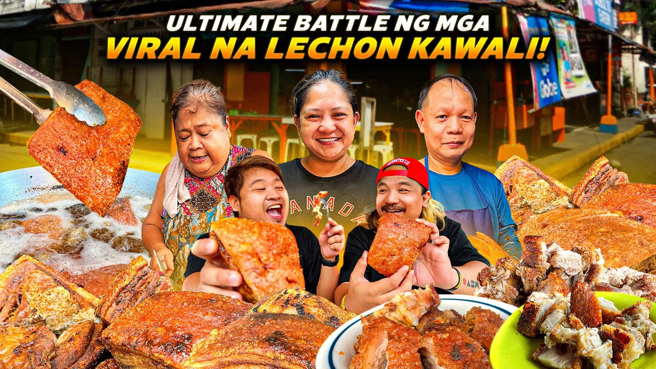 Battle of "THE BEST CRISPY LECHON KAWALI" | Manila VS Rizal Edition ...