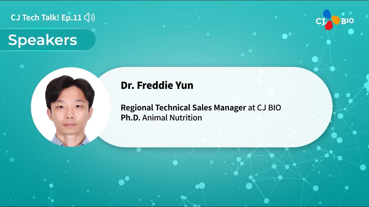CJ BIO TECH TALK_EP11_Dr. Freddie Yun - YouTube