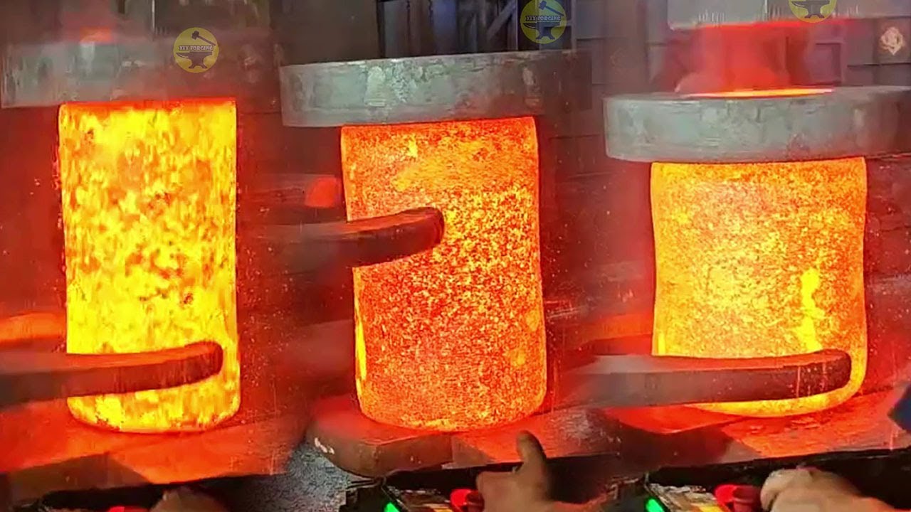 How To Professionally Forge Steel Billets EP800 - YouTube