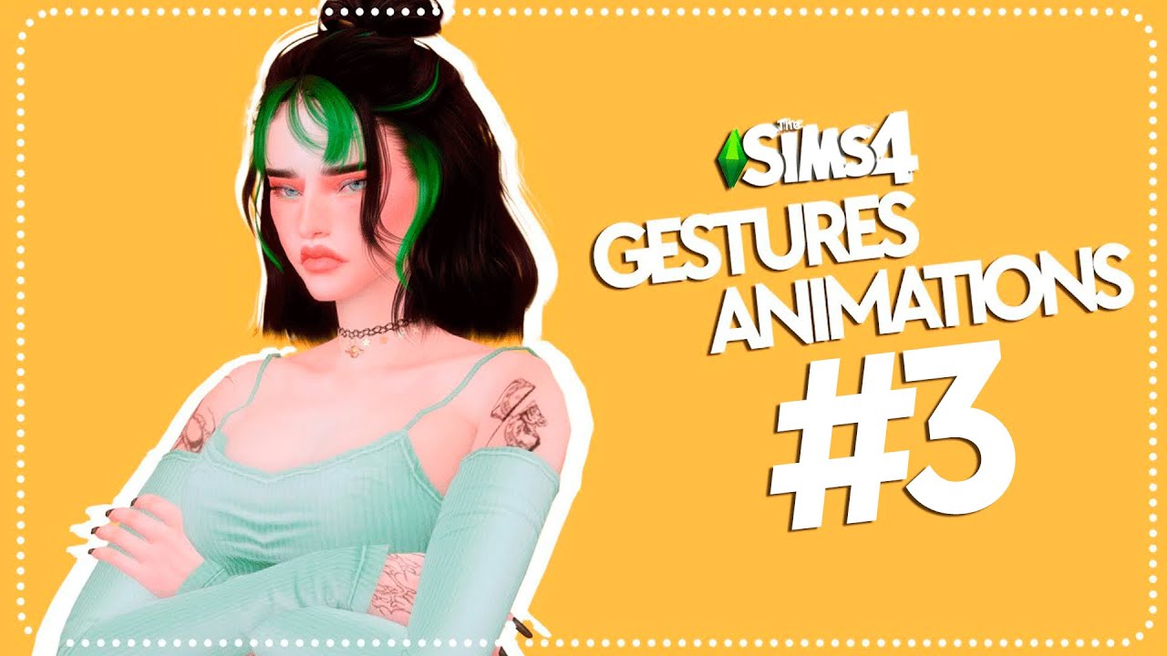 Sims 4 Animation Pack | Gestures #3 (FREE ACCESS) - YouTube