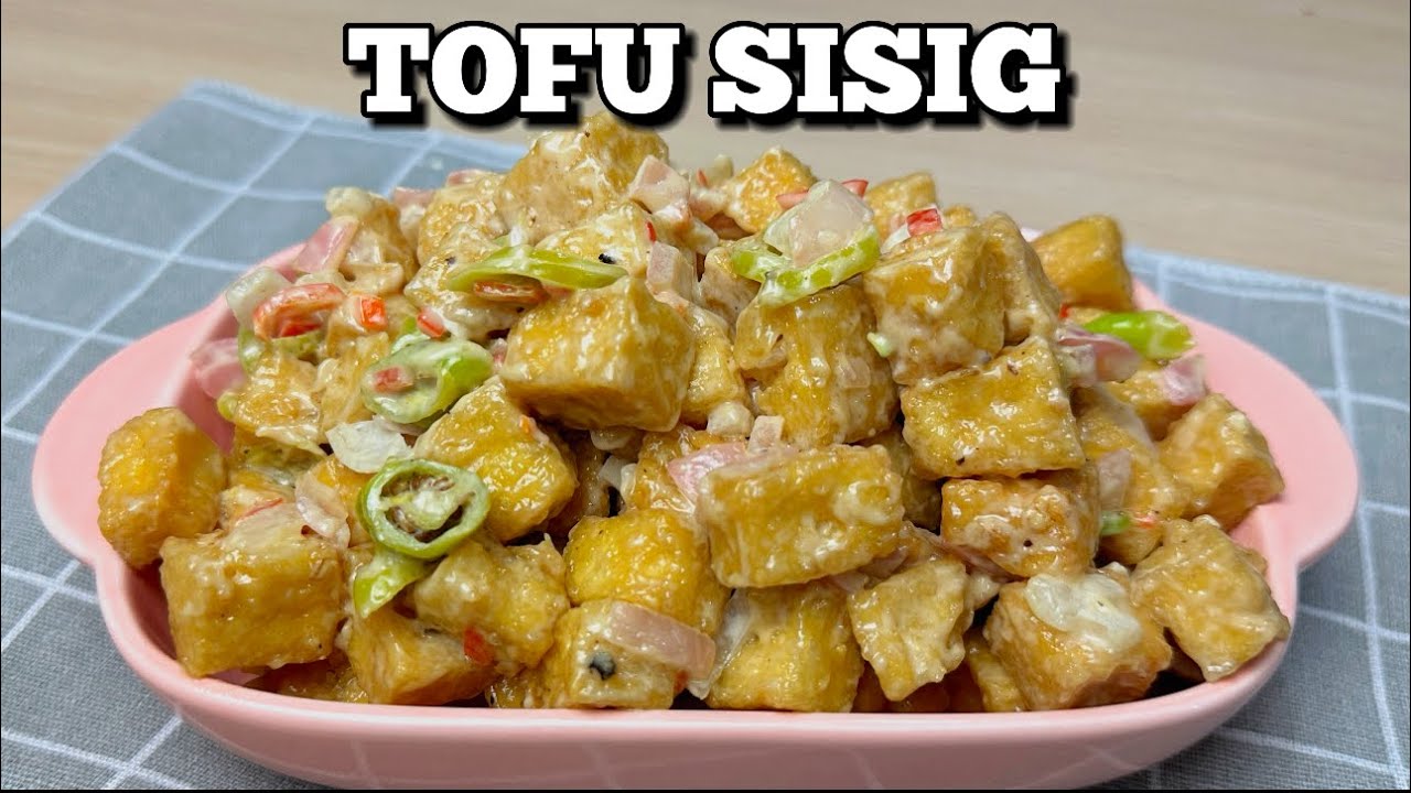 TOFU SISIG ALA MAX'S | HUNGRY MOM COOKING - YouTube
