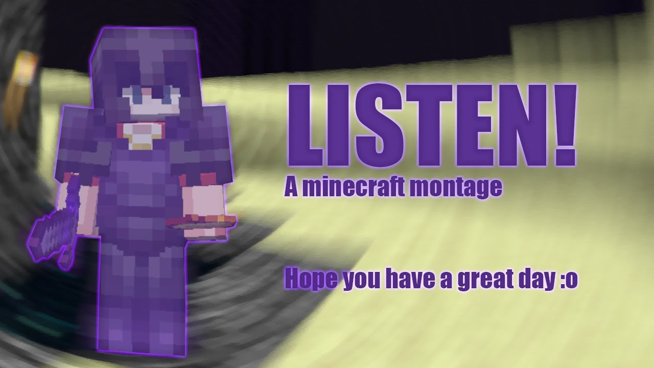 Listen! -hako │ Minecraft Montage #minecraft #montage #minecraftmontage ...